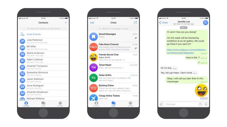 Présentation de la messagerie Telegram - Le Geek Moderne